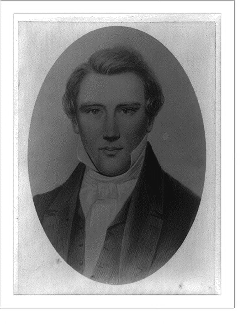 Historic Print, [Joseph Smith, head-and-shoulders portrait, facing ...