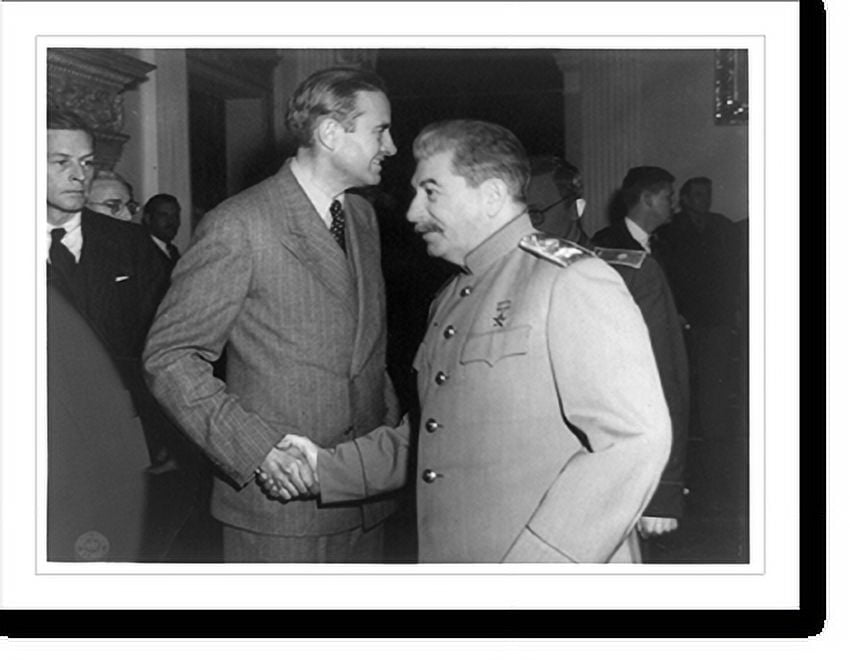 Historic Print, [Joseph Stalin shaking hands with William Averell ...