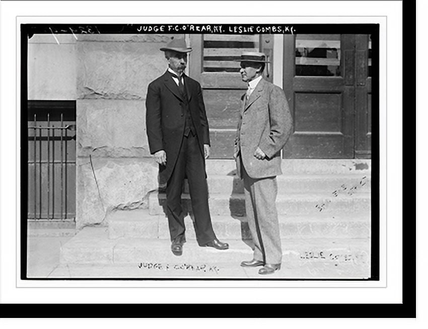 Historic Print, Judge F.C. O'Rear, Ky. and Leslie Combs, Ky., 18" x 24 ...