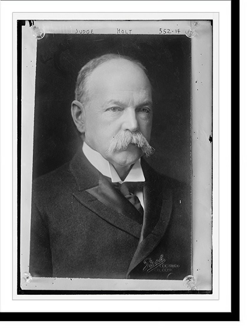 Historic Print, Judge Holt, portrait bust, Pach, New York.Pach, 18" x ...