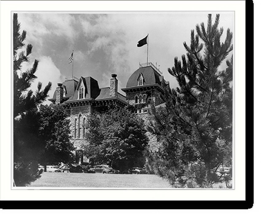 Historic Print, [Kansas. Lawrence. Fraser Hall, at Univ. of Kansas], 16 ...