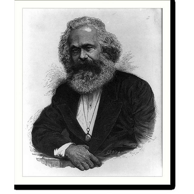 Historic Print, Karl Marx, 18" x 24" - Walmart.com