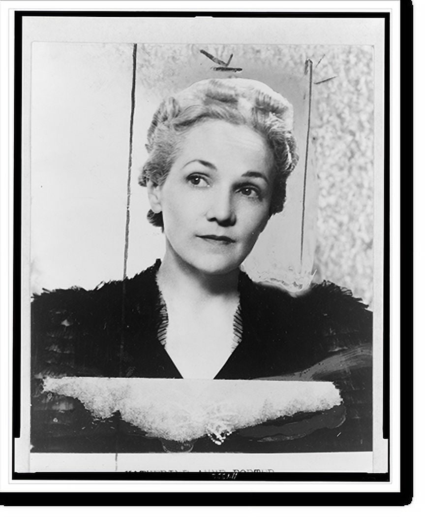 Historic Print, [Katherine Anne Porter, head-and-shoulders portrait ...