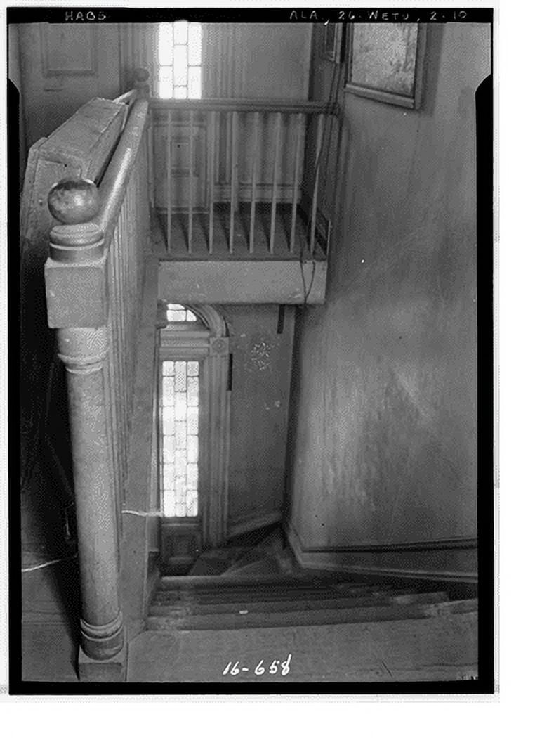 Historic Print, Kelly Fitzpatrick House, Autauga Street, Wetumpka ...