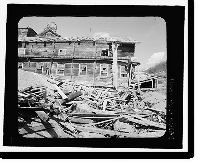 Historic Print, Kennecott Copper Corporation, Leaching Plant, On Copper ...