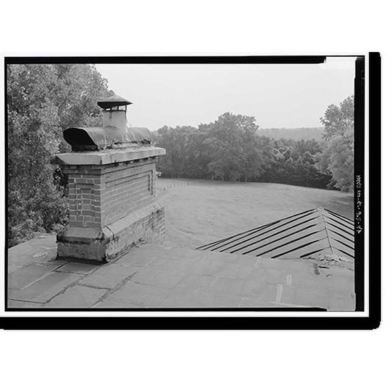Historic Print, Kenworthy Hall, State Highway 14 (Greensboro Road ...