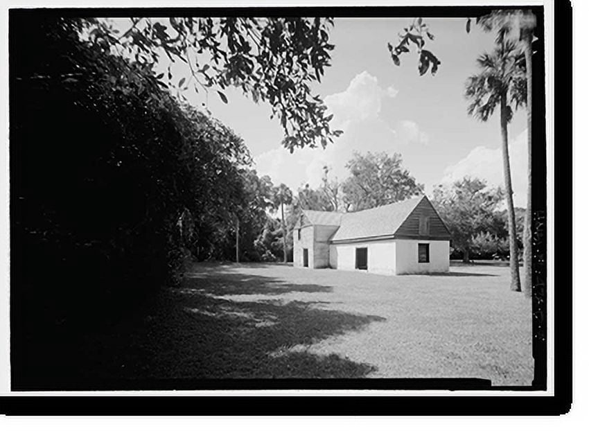 Historic Print, Kingsley Plantation, Barn, 11676 Palmetto Avenue ...