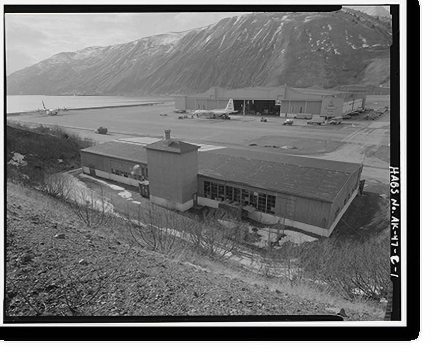 Historic Print, Kodiak Naval Operating Base, Building No. 10, U.S ...