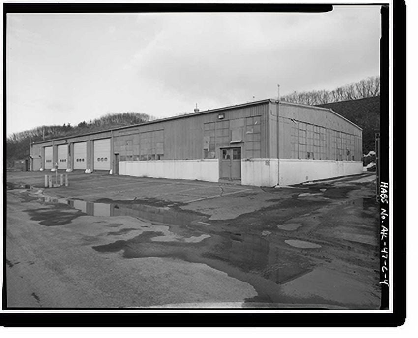 Historic Print, Kodiak Naval Operating Base, Building No. 10, U.S ...