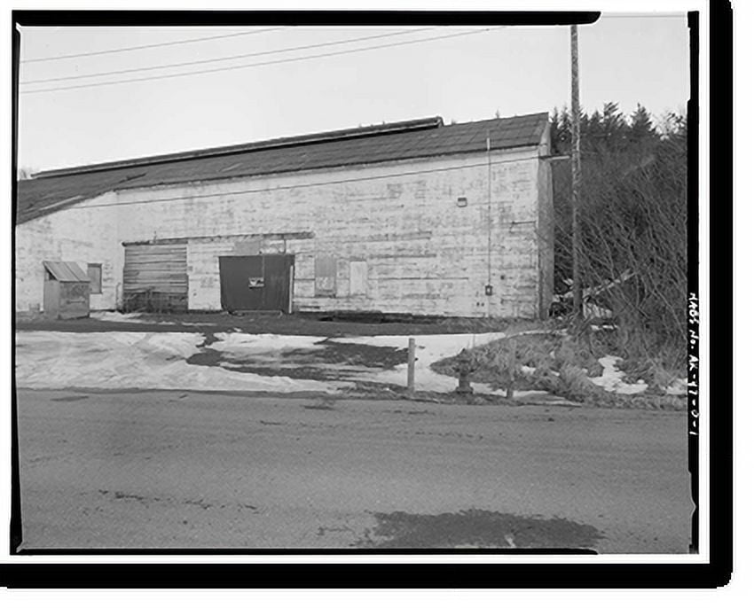 Historic Print, Kodiak Naval Operating Base, Building No. S3, Kodiak ...