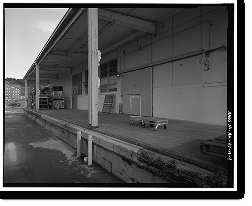 Historic Print, Kodiak Naval Operating Base, Commissary & Cold Storage ...