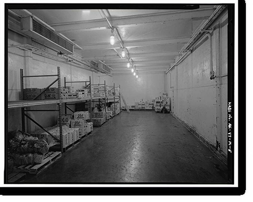 Historic Print, Kodiak Naval Operating Base, Commissary & Cold Storage ...