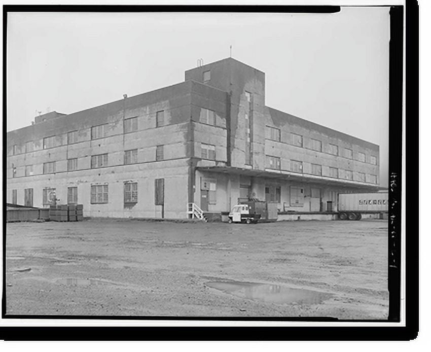Historic Print, Kodiak Naval Operating Base, General Storehouse, U.S ...