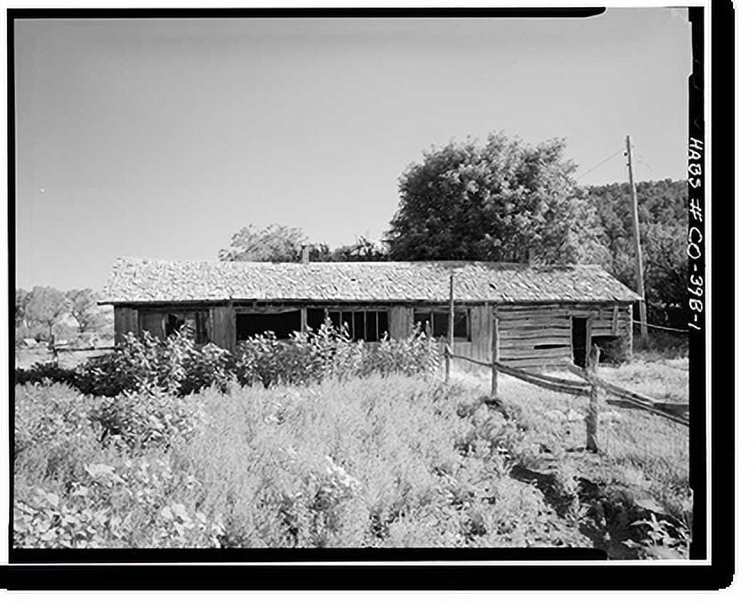 Historic Print, Kuhlman-Periman Ranch, Chicken House, Dolores vicinity ...