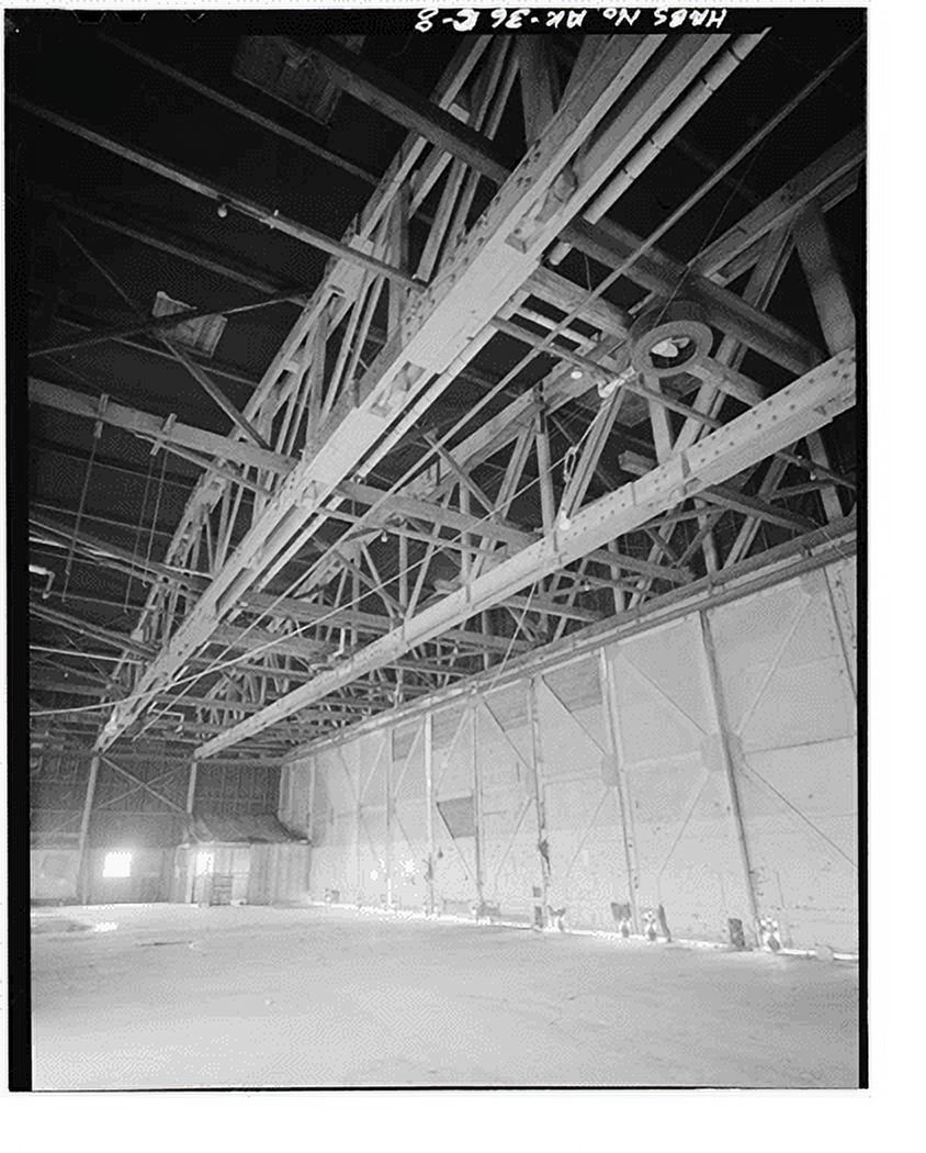 Historic Print, Ladd Field, Kodiak T-Hangar, Fort Wainwright, Fairbanks ...