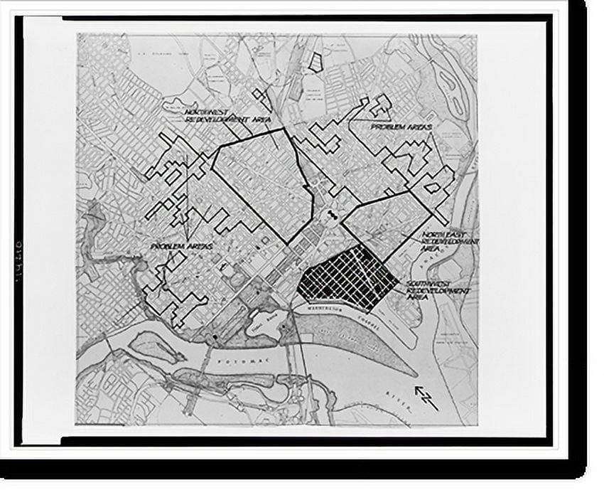 Historic Print, [Land development project (Southwest Redevelopment A ...