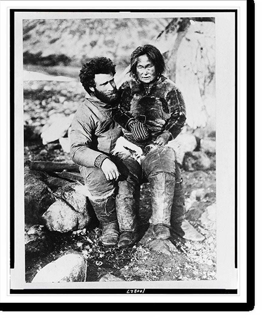 Historic Print, [Lauge Koch, Danish explorer, full-length portrait ...