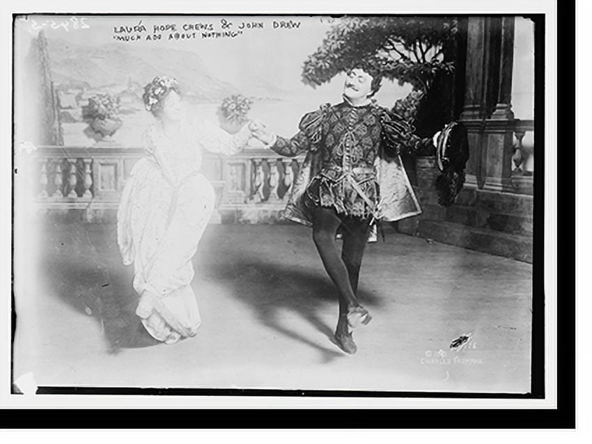 Historic Print, Laura Hope Crews and John Drew in "Much Ado About ...