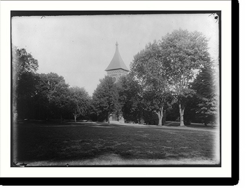 Historic Print, [Lee Chapel in Summer from across campus, W&L Univ ...