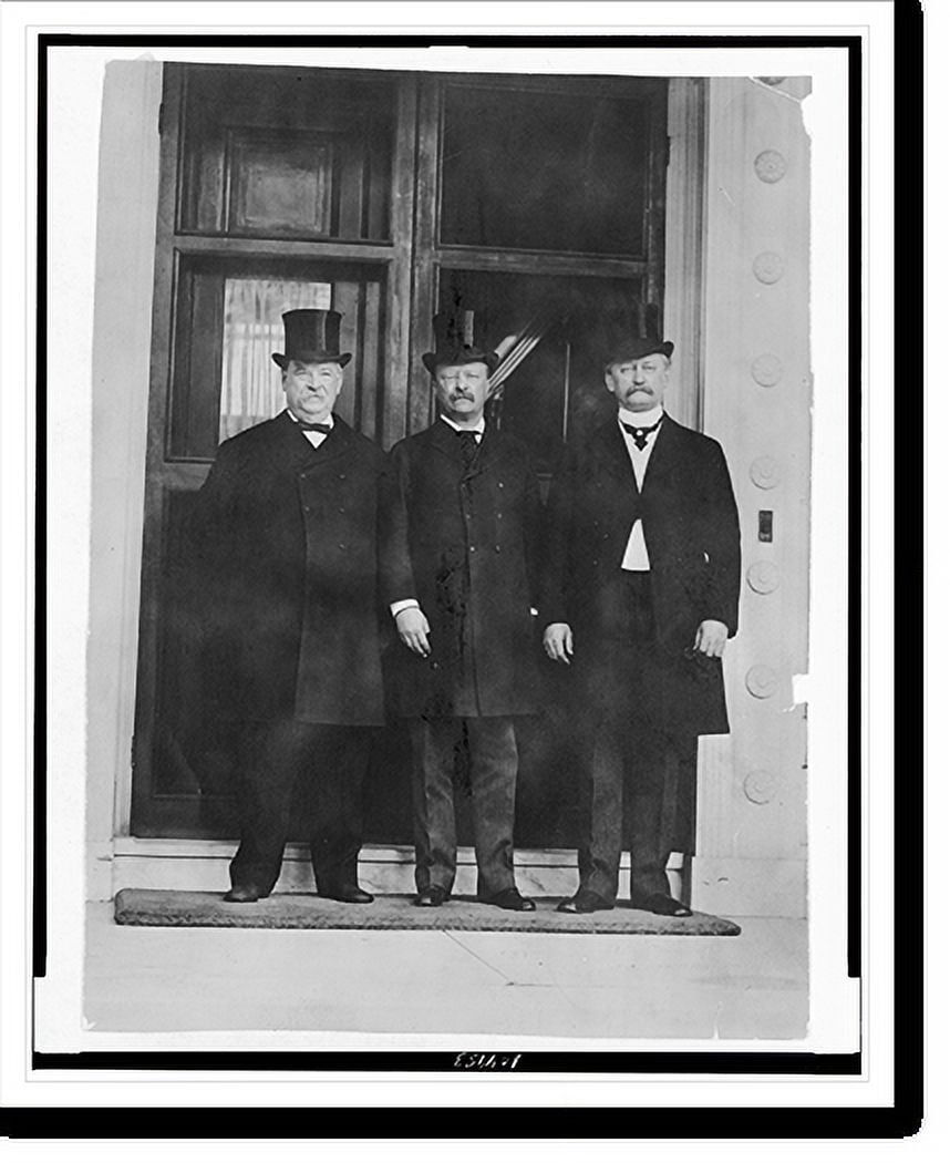 Historic Print, [Left to right: Grover Cleveland, Theodore Roosevelt ...