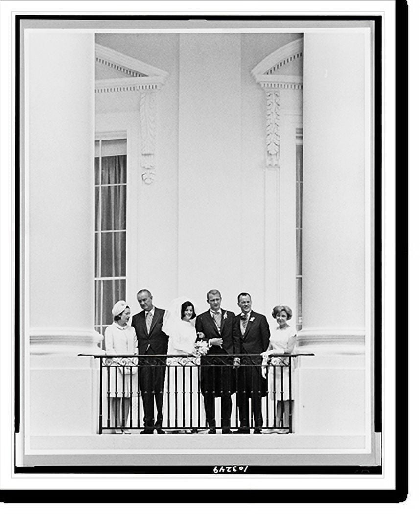 Historic Print, [Left to right: Mrs. Lyndon Johnson, President Lyndon ...