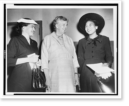 Historic Print, [Left to right: Rosa Parks, Eleanor Roosevelt, and Mrs ...