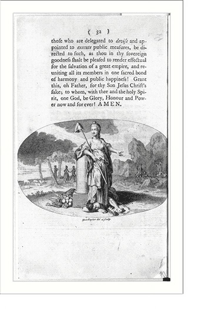 Historic Print, [Liberty triumphs over Tyranny].Isaac Taylor del et ...