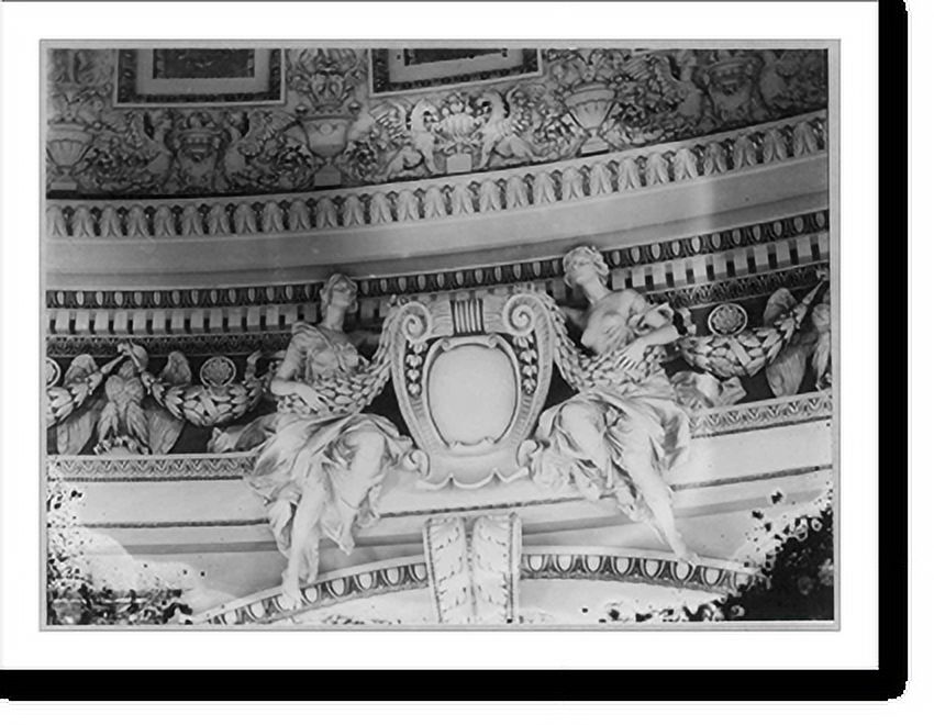 Historic Print, [Library of Congress: detail of bas-relief sculpture ...