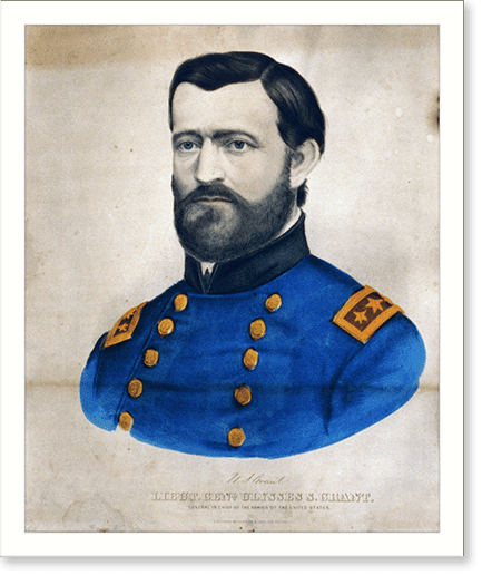 Historic Print, Lieut. Genl. Ulysses S. Grant: General in Chief of the ...