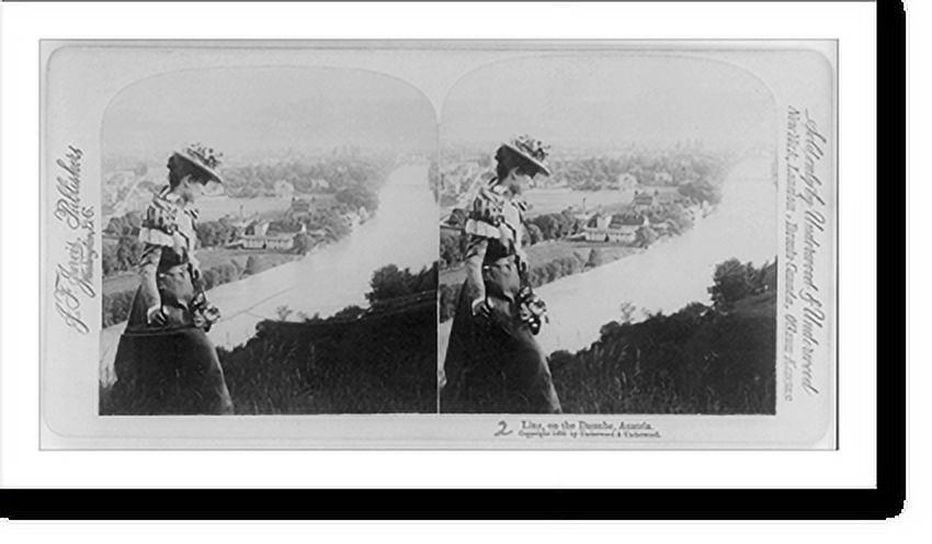 Historic Print, Linz, on the Danube, Austria, 16" x 20" - Walmart.com