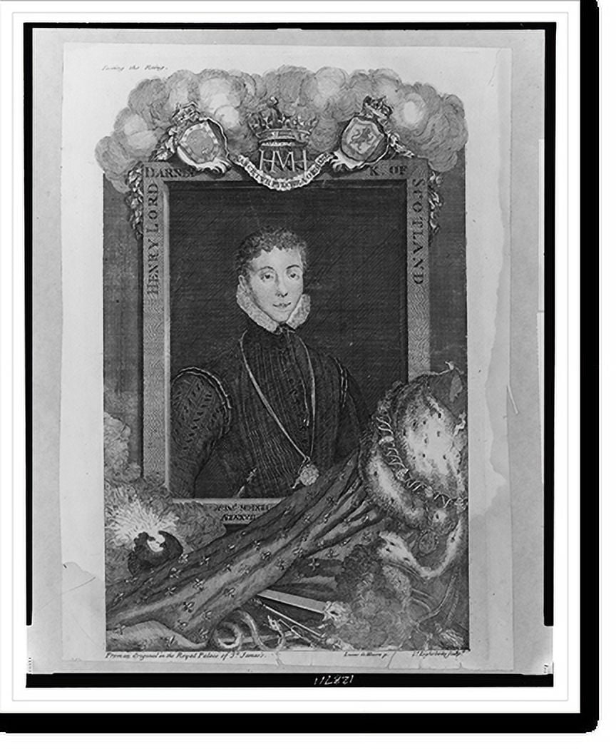 Historic Print, [Lord Henry Stuart Darnley, half-length portrait ...