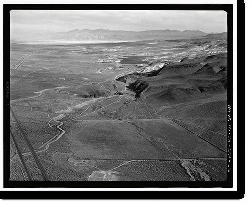 Historic Print, Los Angeles Aqueduct, From Lee Vining Intake (Mammoth ...