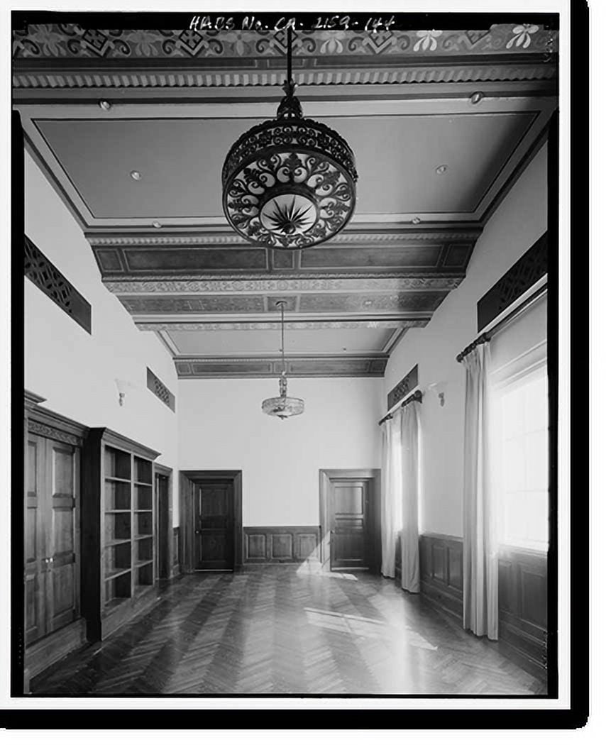Historic Print, Los Angeles City Hall, 200 North Spring Street, Los ...