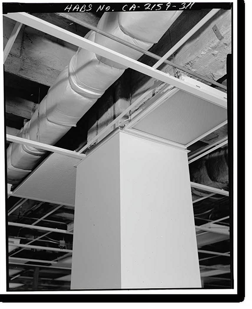 Historic Print, Los Angeles City Hall, 200 North Spring Street, Los ...