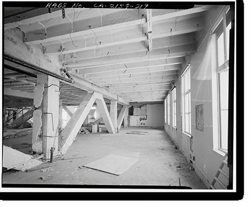 Historic Print, Los Angeles City Hall, 200 North Spring Street, Los ...