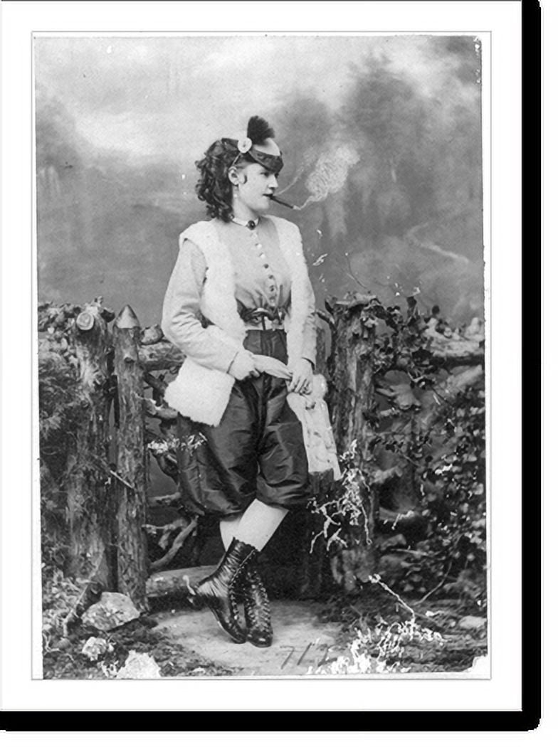 Historic Print, [Lotta Crabtree, full-length portrait, facing right ...