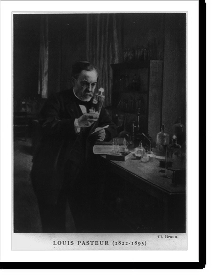 Historic Print, Louis Pasteur, 1822-1895 - 2, 18" x 24" - Walmart.com