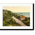 Historic Print, Lower Sandgate Road Folkestone England, 16" x 20 ...