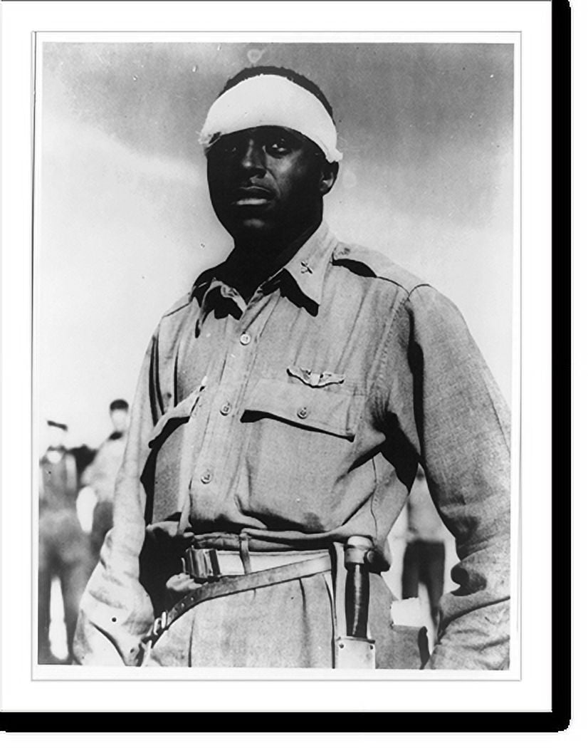 Historic Print, Lt. Andrew D. Marshall, pilot in a Negro Fighter Group ...