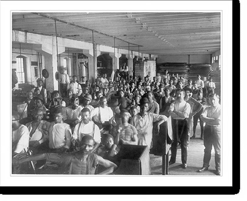 Historic Print, Lumpers" at the T.B. Williams Tobacco Co., Richmond ...