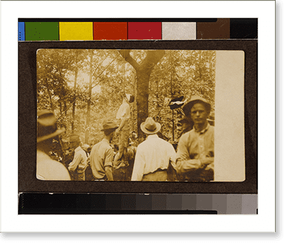 Historic Print, [Lynching of Leo Frank, Marietta, Georgia], 16" x 20 ...