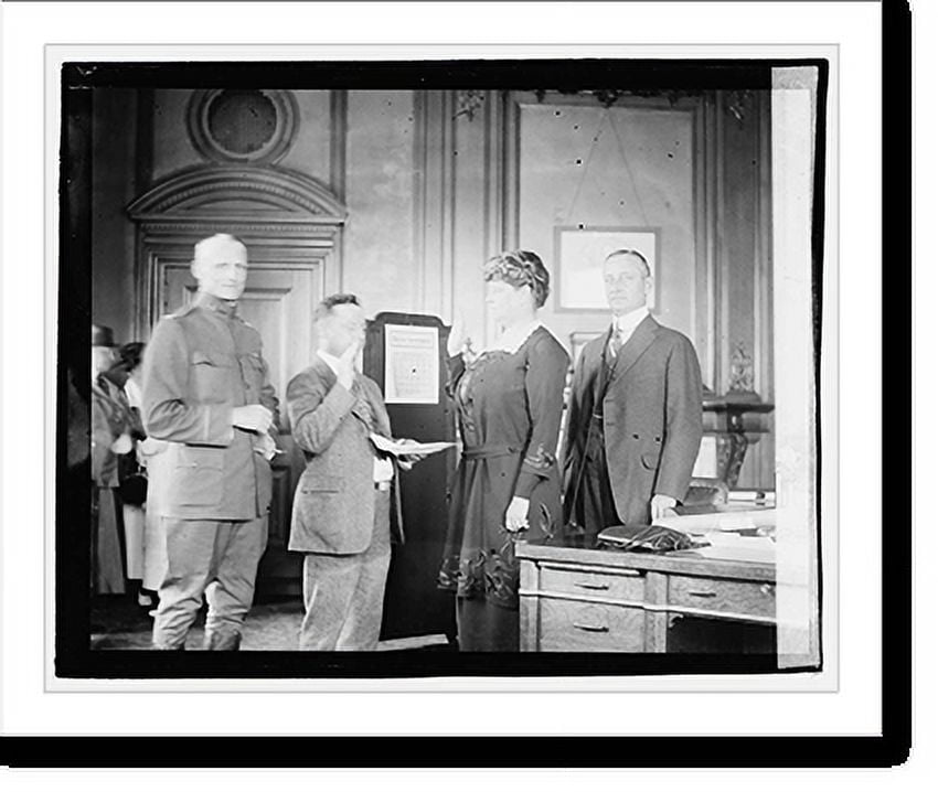 Historic Print, Mabel Boardman being sworn in, 16" x 20" - Walmart.com