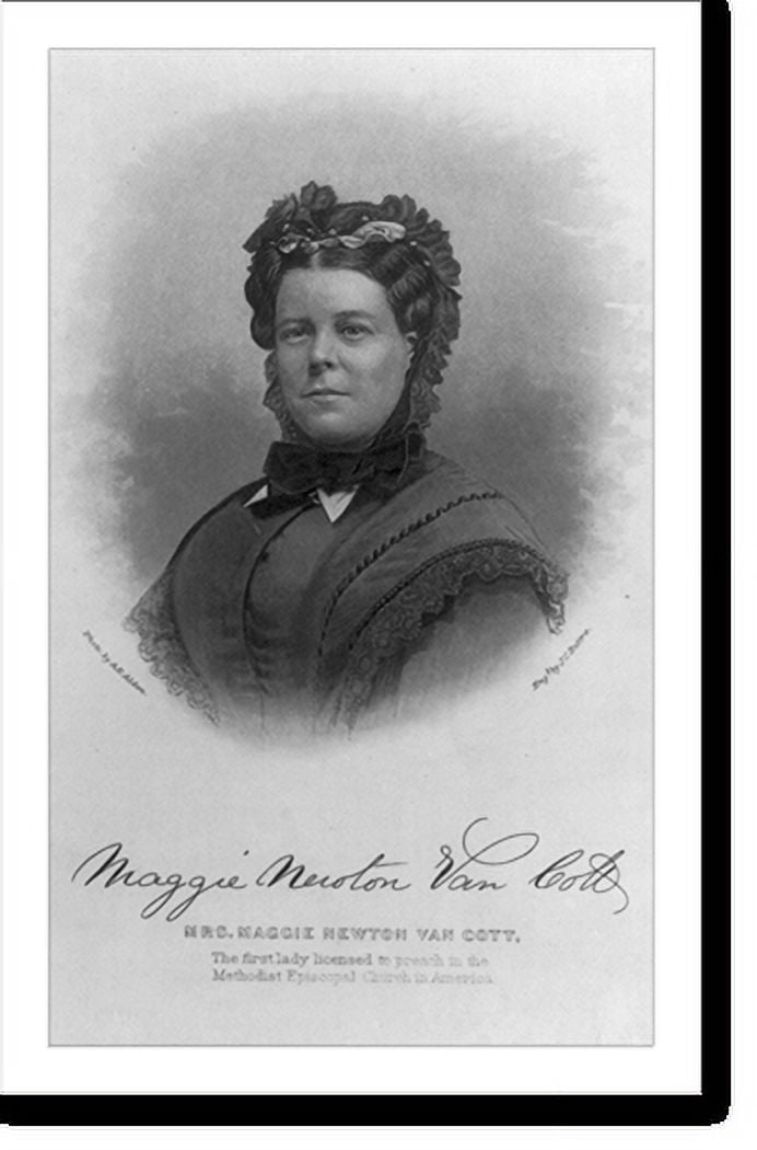Historic Print, Maggie Newton Van Cott, 16" x 20" - Walmart.com