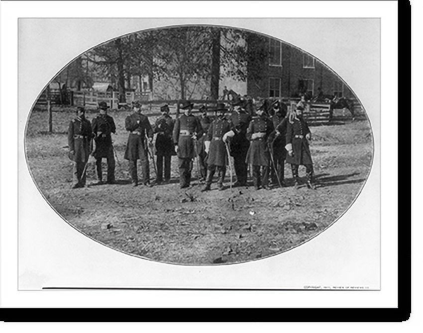 Historic Print, Maj. Gen. John Alexander Logan and staff in Vicksburg ... Historic Print, Maj. Gen. John Alexander Logan and staff in Vicksburg ...