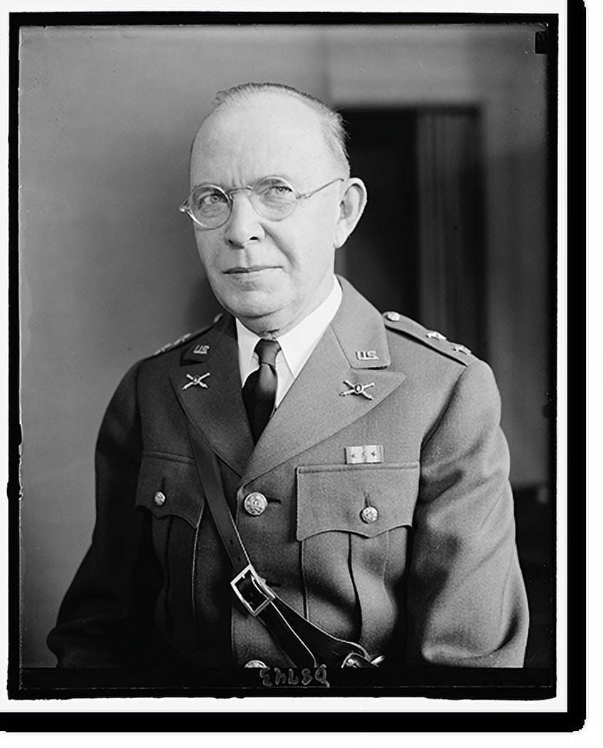 Historic Print, Maj. Gen. Joseph A. Green, new Chief of Coast Artillery ...
