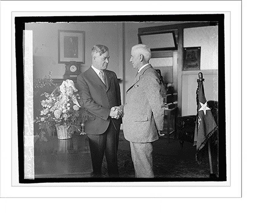 Historic Print, Maj. Genl. Wm. Graham Everson & Col. J.W. Gulick, 10/25/29, 18" x 24" - Walmart.com