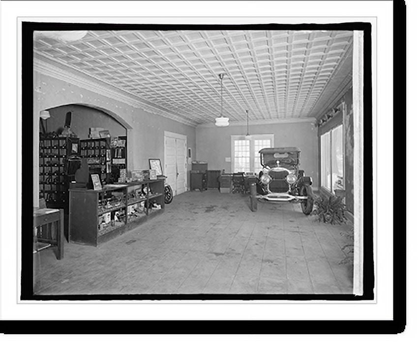 Historic Print, Makely Motor Co., Falls Church, Va., 16" x 20 ...