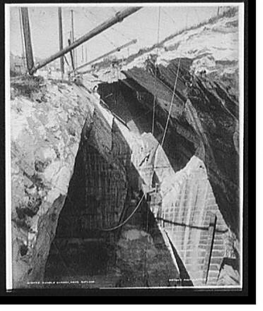 Historic Print, Marble quarry near Rutland, 16" x 20" - Walmart.com