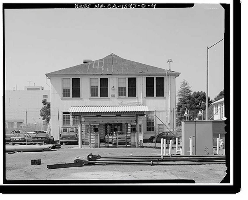 Historic Print, Mare Island Naval Shipyard, Administrative Offices ...