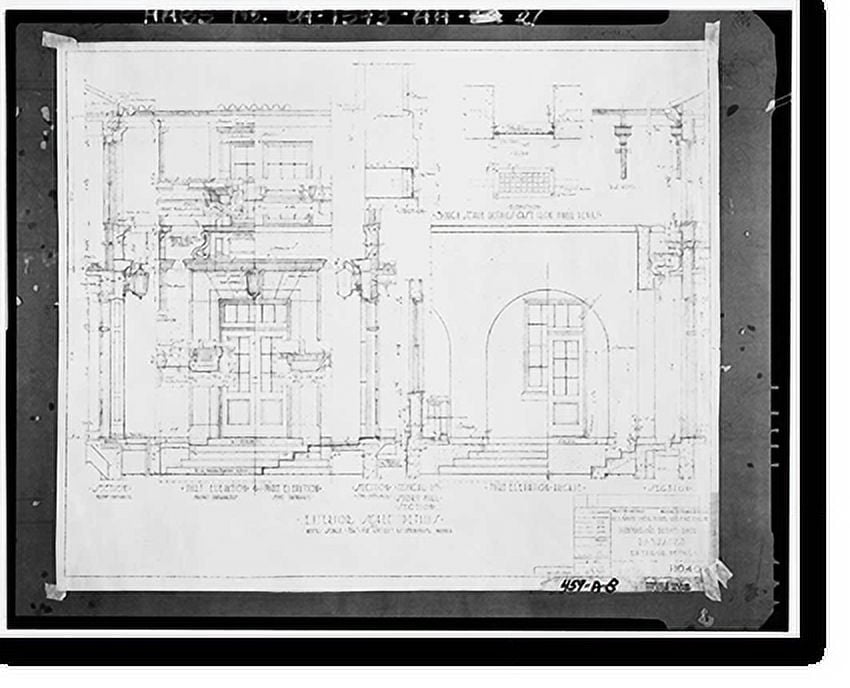 Historic Print, Mare Island Naval Shipyard, Bachelor Enlisted Quarters ...